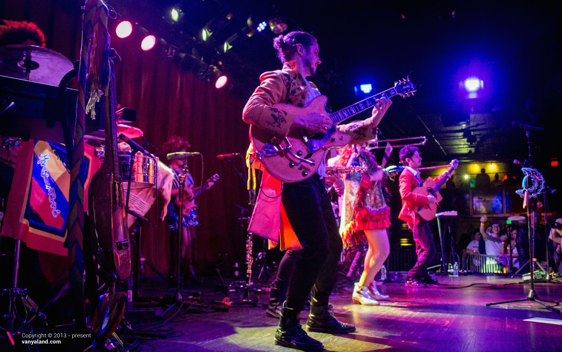 Monsieur Periné live at The Paradise Rock Club in Boston